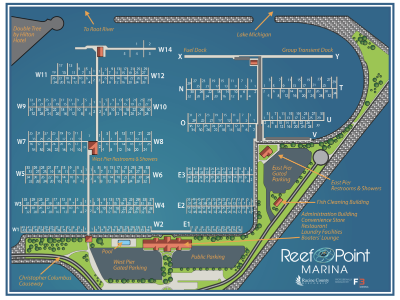 Marina Map & Webcam | Reefpoint